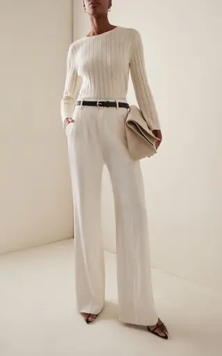 NILI LOTAN Alise Silk Sweater