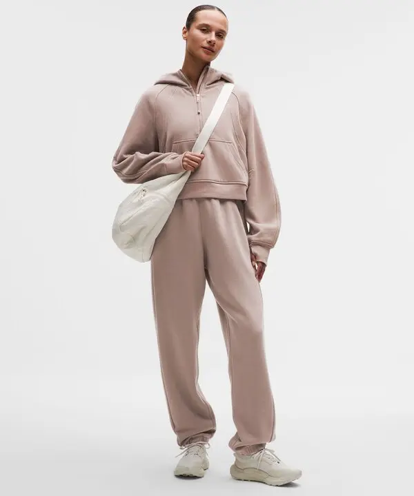 Lululemon Scuba Mid-rise Oversized Jogger - Ashen Rose