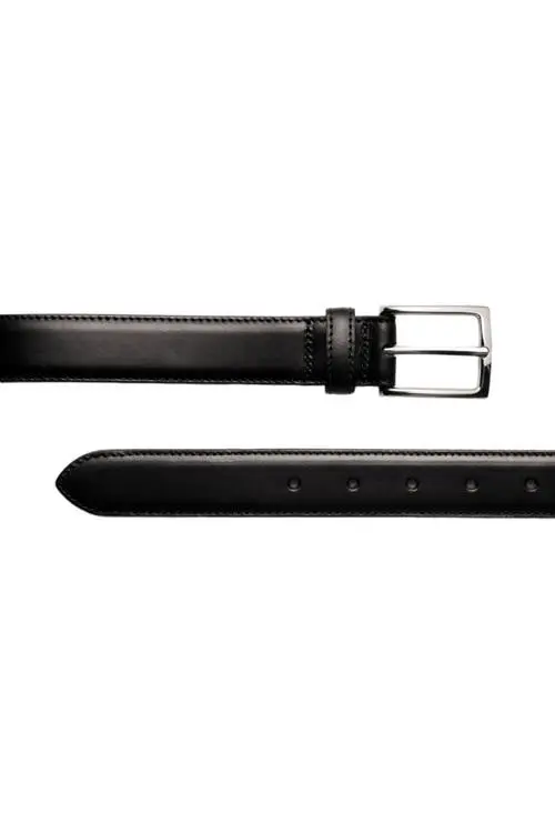 CHARLES TYRWHITT Leather Belt - Black