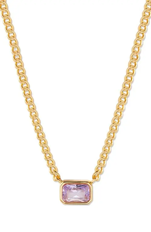 BROOK & YORK Jane Birthstone Pendant Necklace - Gold - June