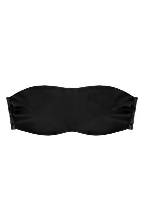 JOURNELLE Estelle Mixed Media Bandeau - Black