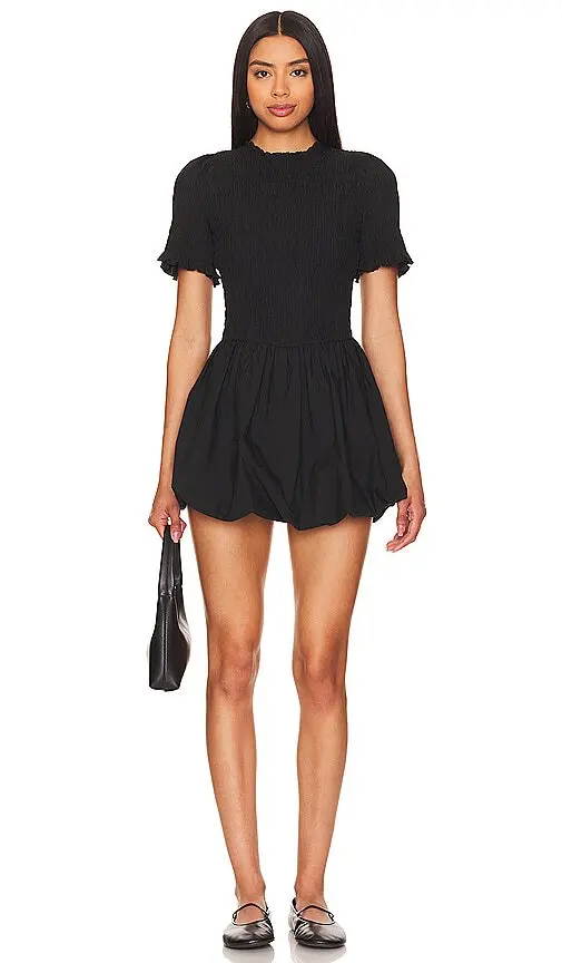 Apres Studio Bubble Dress - Black | Editorialist