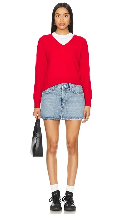 AGOLDE Alek Mini Skirt - Force