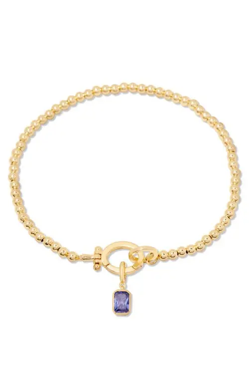 BROOK & YORK Mackenzie Birthstone Bracelet - Gold - June