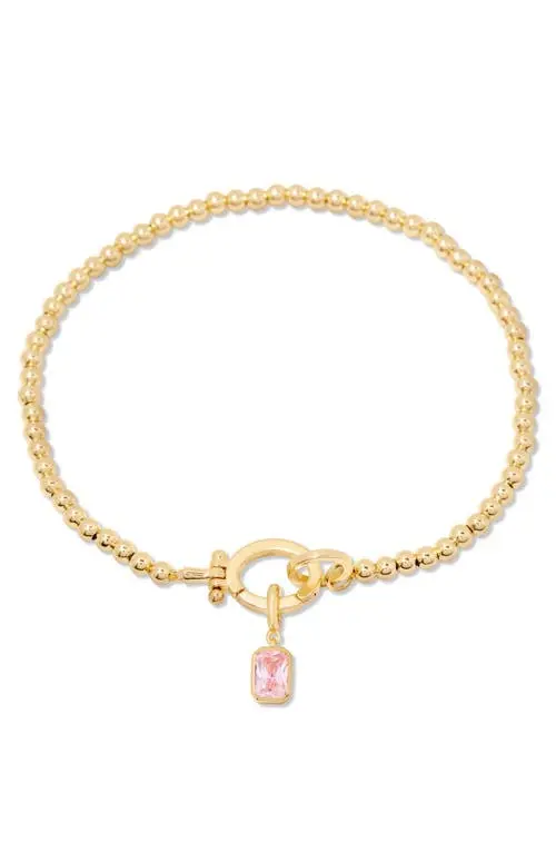 BROOK & YORK Mackenzie Birthstone Bracelet - Gold - October
