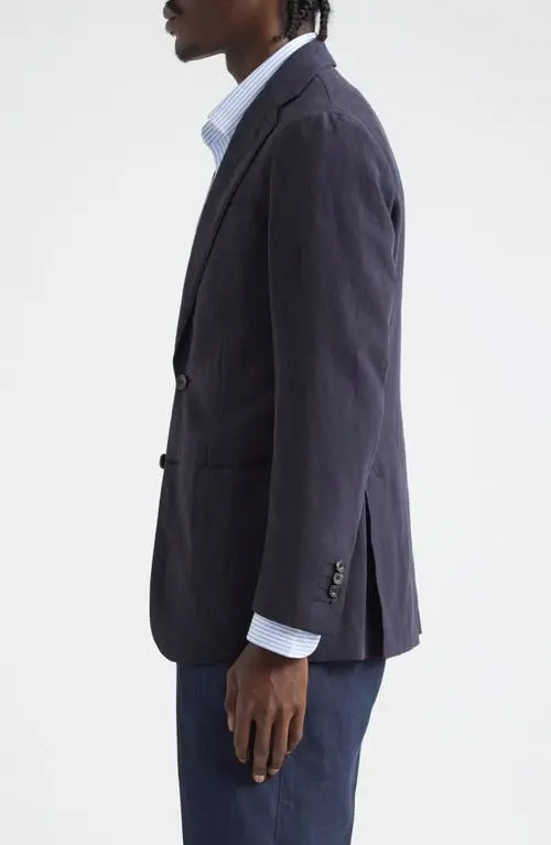Thom Sweeney Notched Lapel Linen Sport Coat