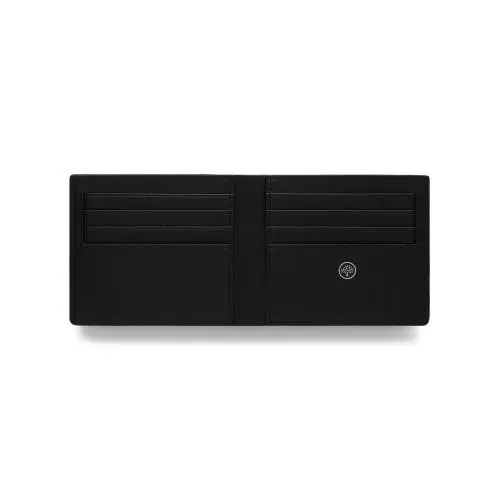 Mulberry 8 Card Leather Wallet - Black
