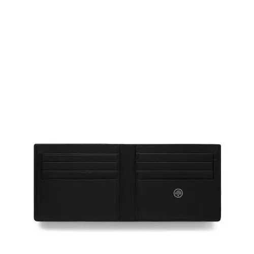 Mulberry 8 Card Leather Wallet - Black
