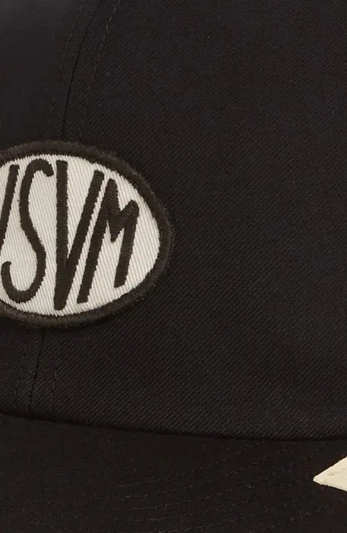Visvim Goodyear Ii Logo Trucker Hat - Black | Editorialist