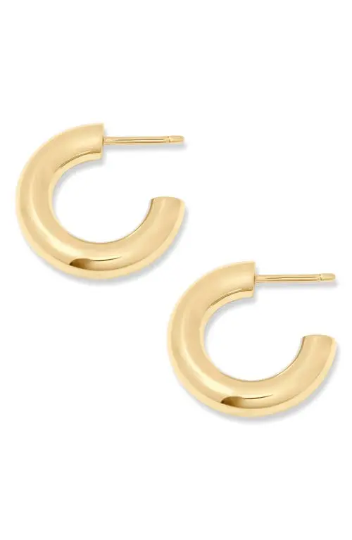 BROOK & YORK Rina Tube Hoop Earrings