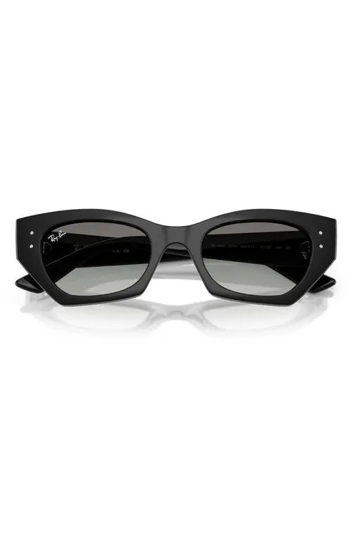 Ray-ban Zena Butterfly Sunglasses - Black/gradient Grey