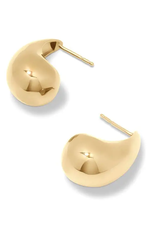 BROOK & YORK Farrah Teardrop Hoop Earrings