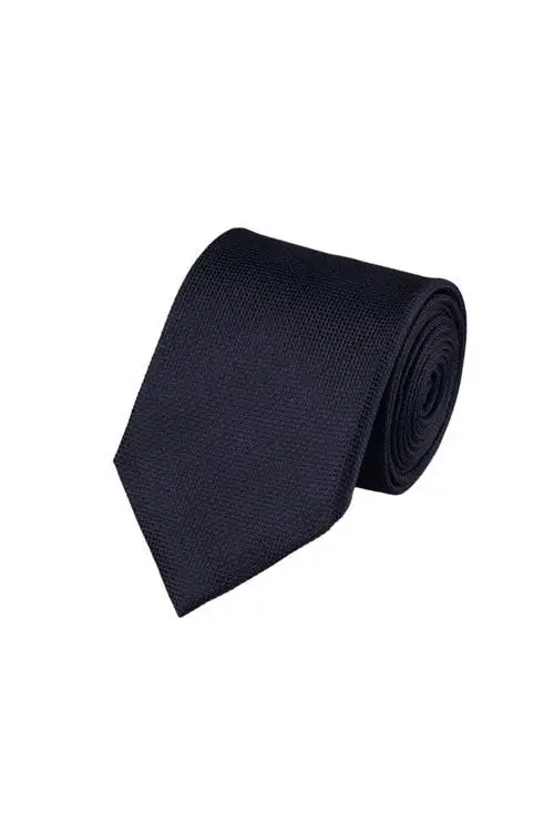 CHARLES TYRWHITT Silk Stain Resistant Neck Tie - Navy