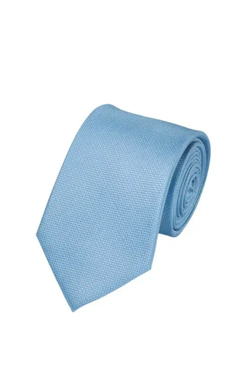 CHARLES TYRWHITT Silk Stain Resistant Neck Tie - Sky Blue