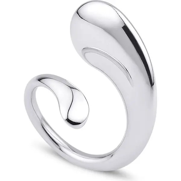 KLOTO Sterling Bypass Ring - Silver