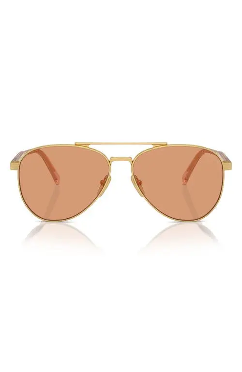 Prada 61mm Pilot Sunglasses