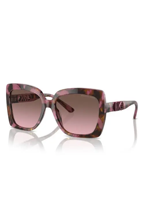 Michael Kors 57mm Gradient Square Sunglasses