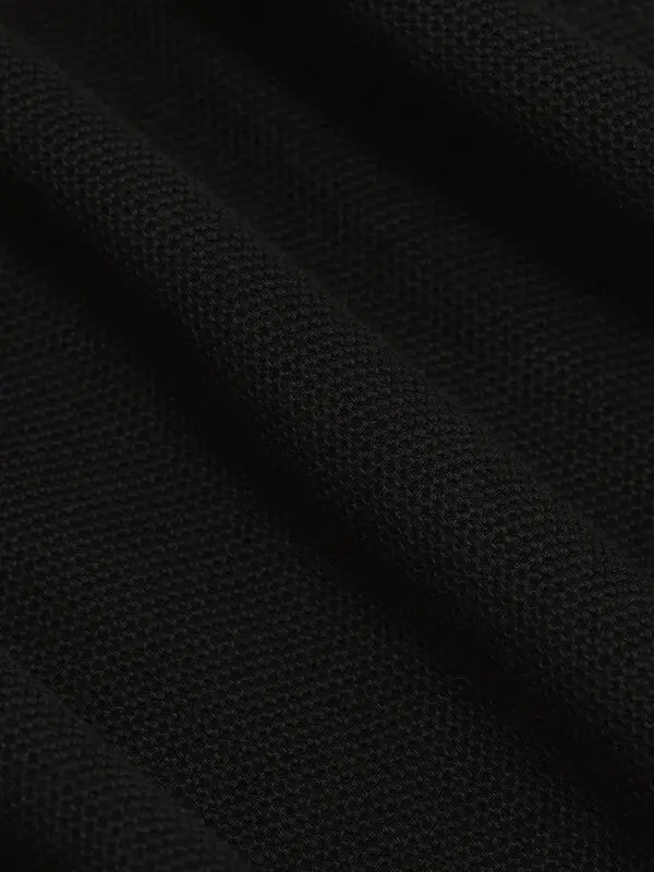 FRAME Johnny Collar Polo Shirt - Black