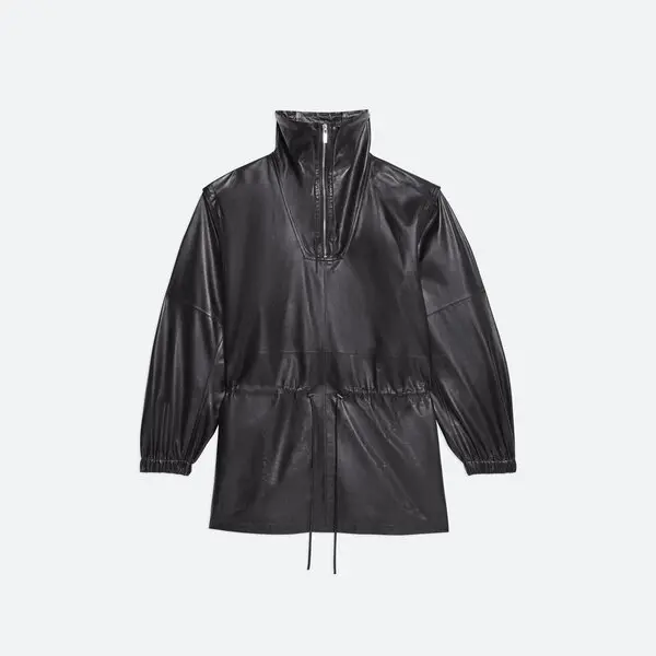Helmut Lang Leather Gusset Dress