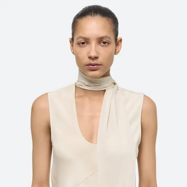 Helmut Lang Sleeveless Scarf Dress