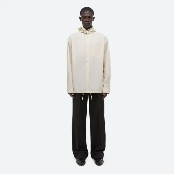 Helmut Lang Oversized Hooded Shirt