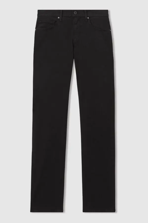Paige Straight Leg Jeans - Black