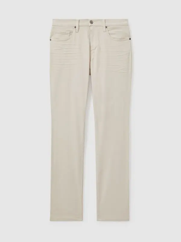 Paige Straight Leg Jeans - Ceramic