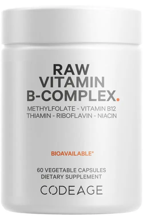 CODEAGE Raw Vitamin B-complex Supplement - White
