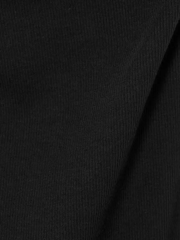 COURREGES Hyperbole Off-the-shoulder Maxi Dress - Black