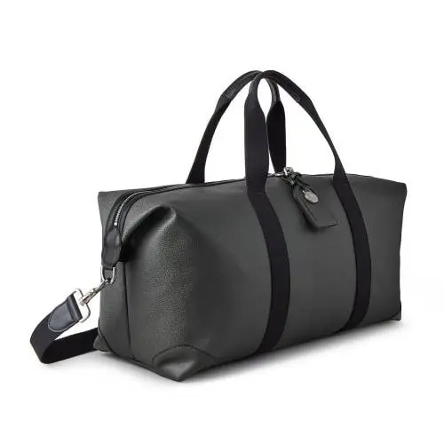 Mulberry Medium Clipper Leather Duffle - Black