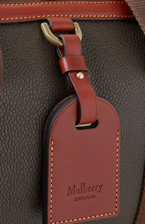 Mulberry Heritage Day Clipper Eco Scotchgrain Duffle