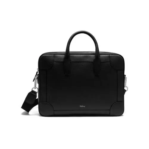 Mulberry Belgrave Leather Briefcase - Black