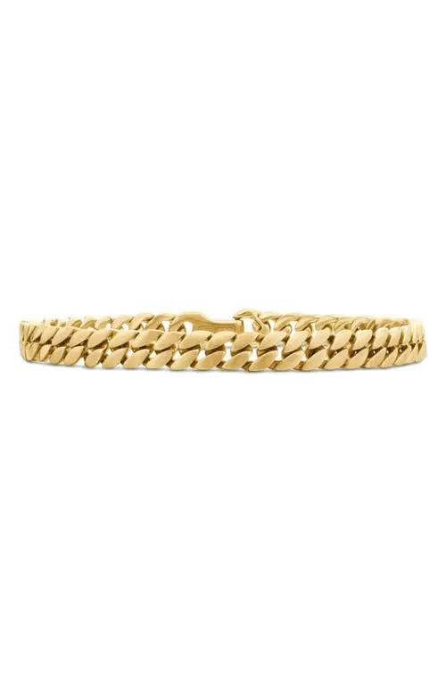 David Yurman Curb Chain Bracelet - 18k Yellow Gold