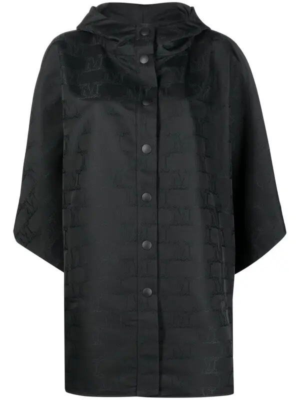 Max Mara Single-breasted Cape Coat