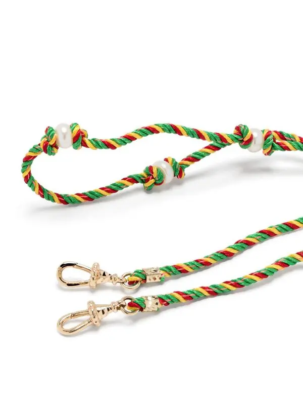 MARIE LICHTENBERG 14kt Yellow Mauli Rasta Necklace