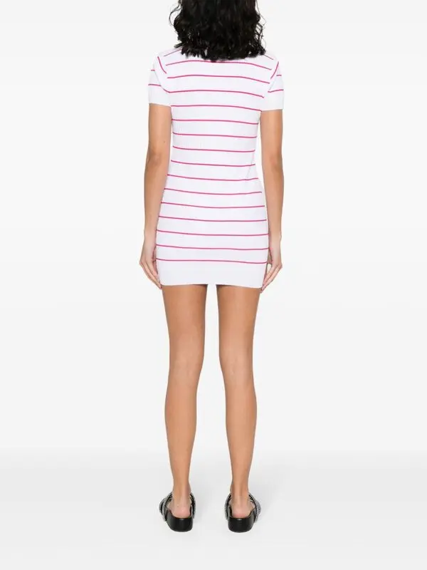 Dsquared2 Striped Knitted Dress