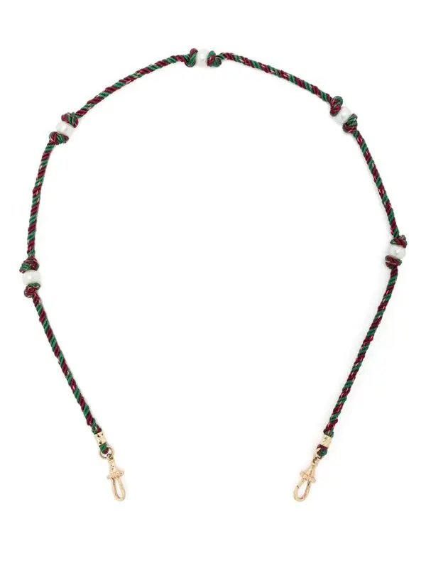 MARIE LICHTENBERG 14kt Yellow Mauli Braided Necklace - Gold