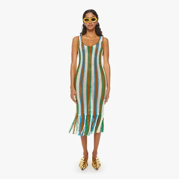 Mother The Benefits Dress - Brown | Editorialist