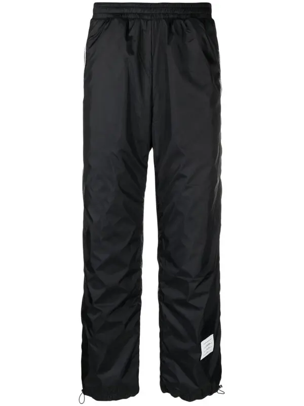 Thom Browne Logo-patch Sheer-ripstop Track Pants
