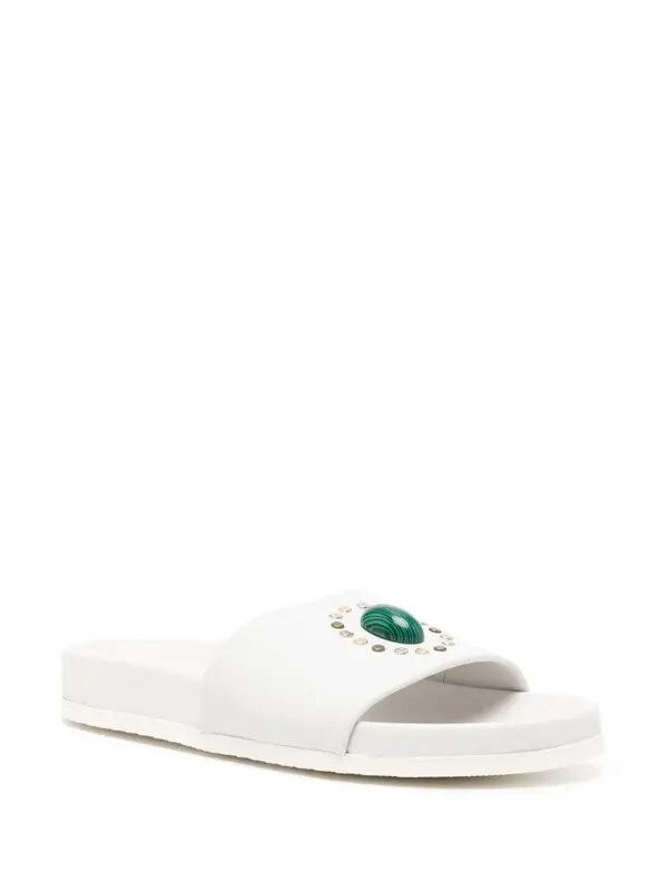 MADISON MAISON Athena Open-toe Sandals - White