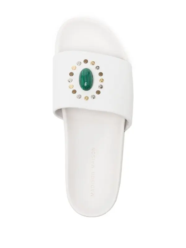MADISON MAISON Athena Open-toe Sandals - White