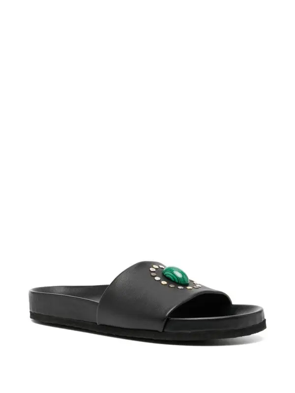 MADISON MAISON Athena Open-toe Sandals - Black