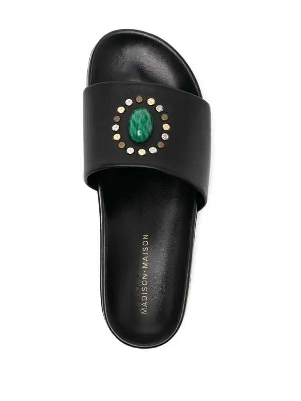 MADISON MAISON Athena Open-toe Sandals - Black