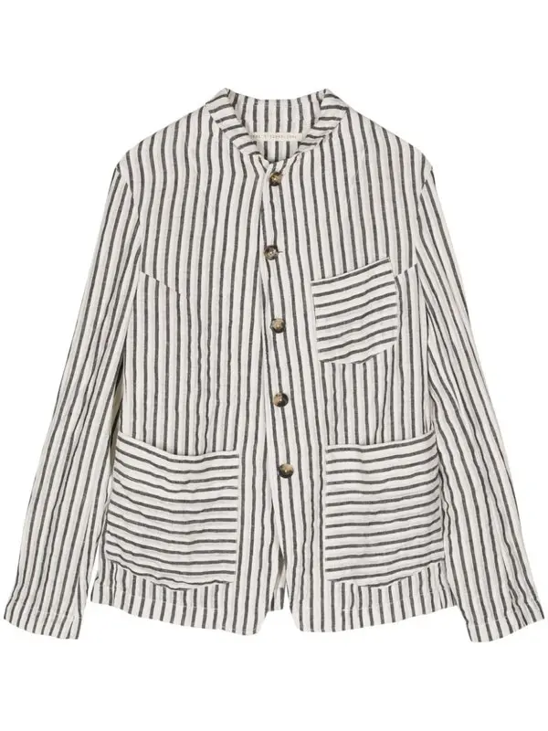 FORME D'EXPRESSION Stripe-pattern Jacket