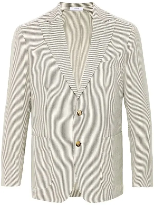 Boglioli Single-breasted Striped Blazer