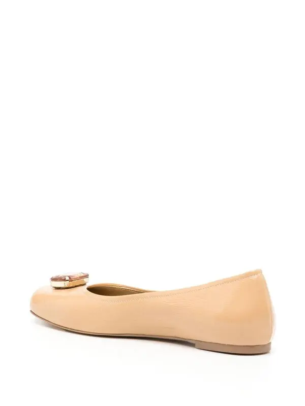 MADISON MAISON Marion Ballet Flats - Brown