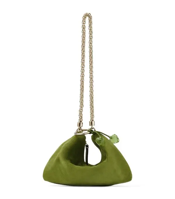 Jimmy Choo Callie Clutch Bag - Green | Editorialist