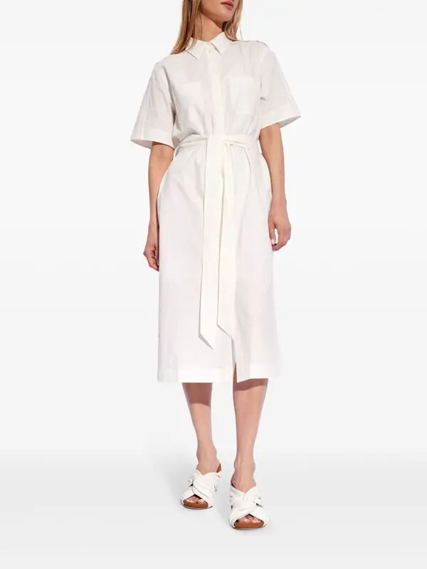maison kitsune shirt dress Bonpoint x Maison Kitsun Lissandra Shirt Dress | Blue