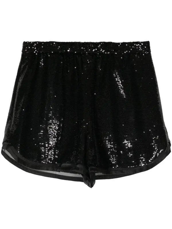 JUUN.J Sequin Mini Shorts
