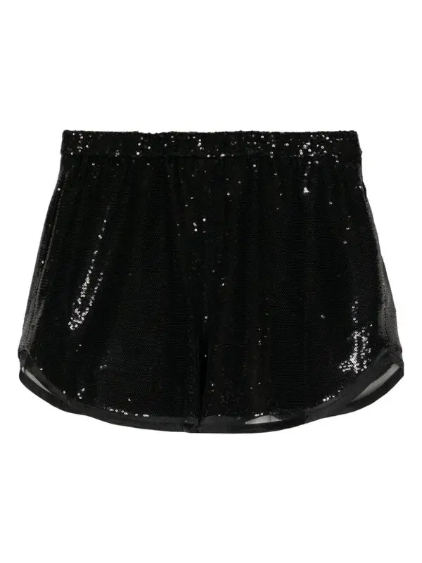 JUUN.J Sequin Mini Shorts